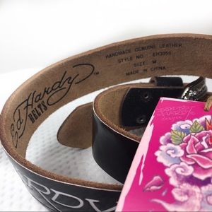 Ed Hardy | Accessories | Neworiginal Edhardy Lovekills Patentshiny ...